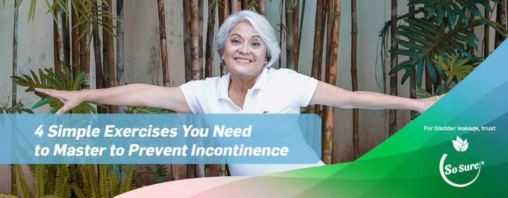 Exercises To Prevent Incontinence | So Sure Bladder Leakage Pads